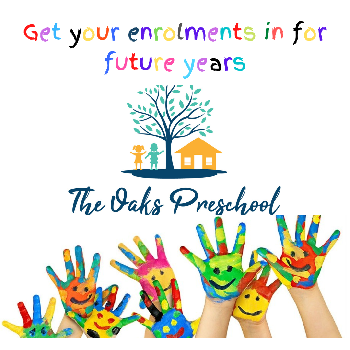Enrolment :: The Oaks Preschool